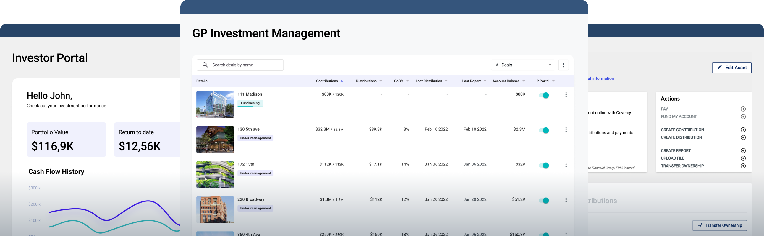 Real Estate Investment Management Software | Covercy Demo